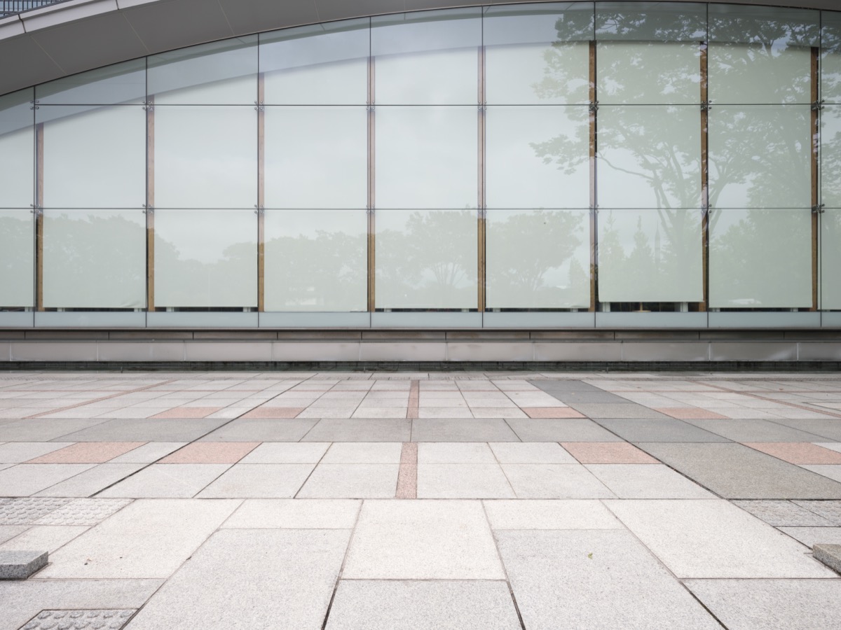 Glass Sides And Tiled Ground | Portfolio Gallery